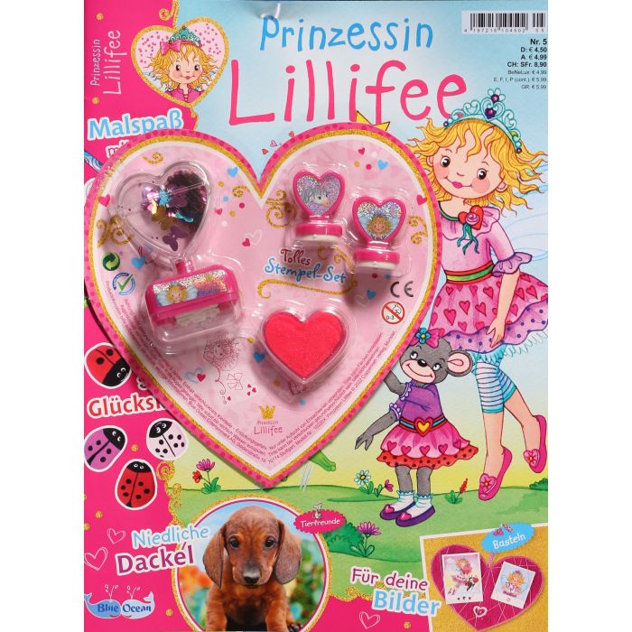 Prinzessin Lillifee 5/2022 "Extra: Stempel-Set"