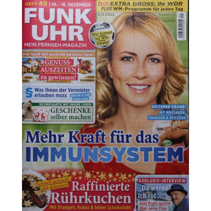 Funk Uhr 49/2022 "Mehr Kraft für das Immunsystem"