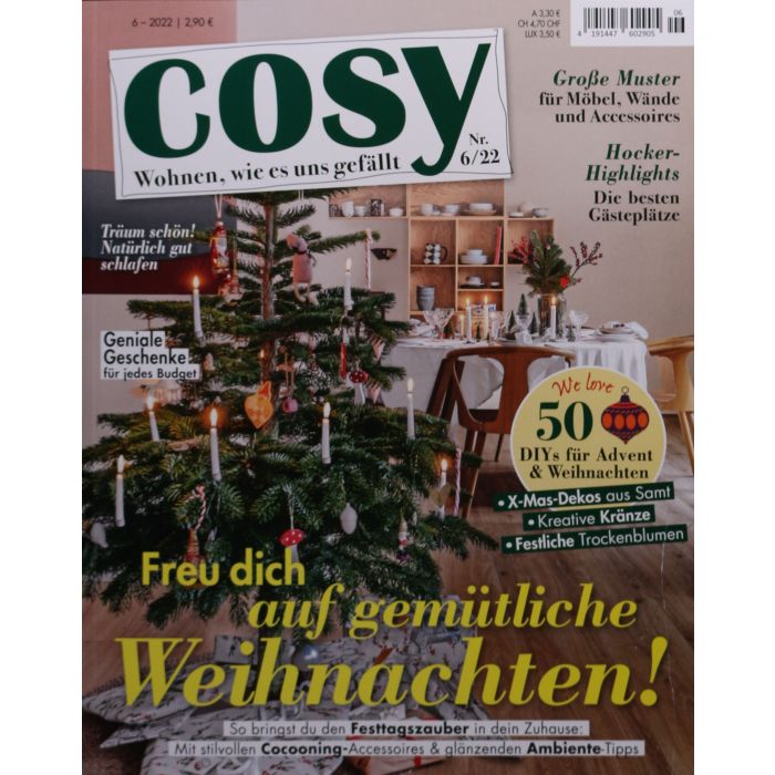 COSY 6/2022 "Freu dich auf gemütliche Weihnachten!"