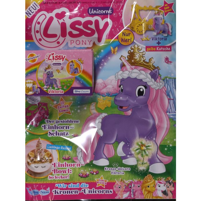 Lissy PONY Magazin 2/2023 "Extra: Viktoria + gelbe Kutsche"