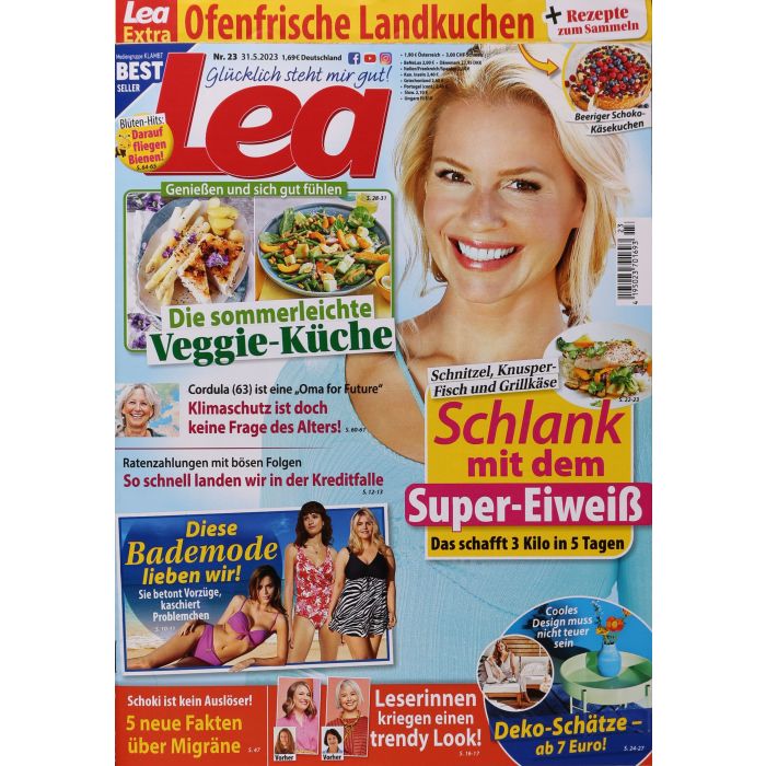 Lea 23/2023 "Schlank mit dem Super-Eiweiß"