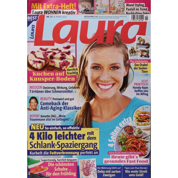 Laura 11/2023 "4 Kilo leichter mit dem Schlank-Spaziergang"