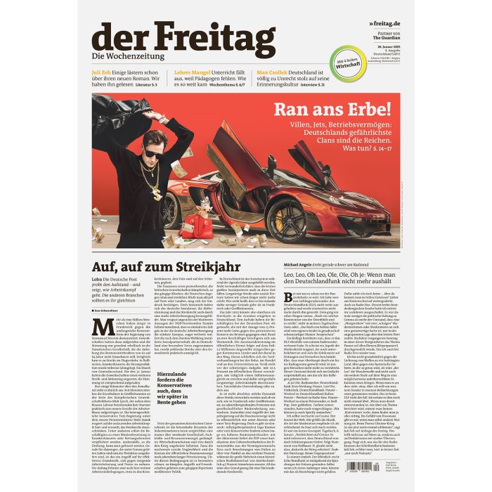 Der Freitag 4/2023 "Ran ans Erbe!"