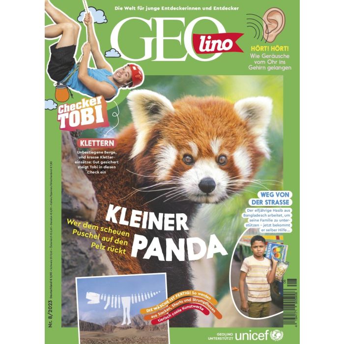 GEOlino 8/2023 "Kleiner Panda"