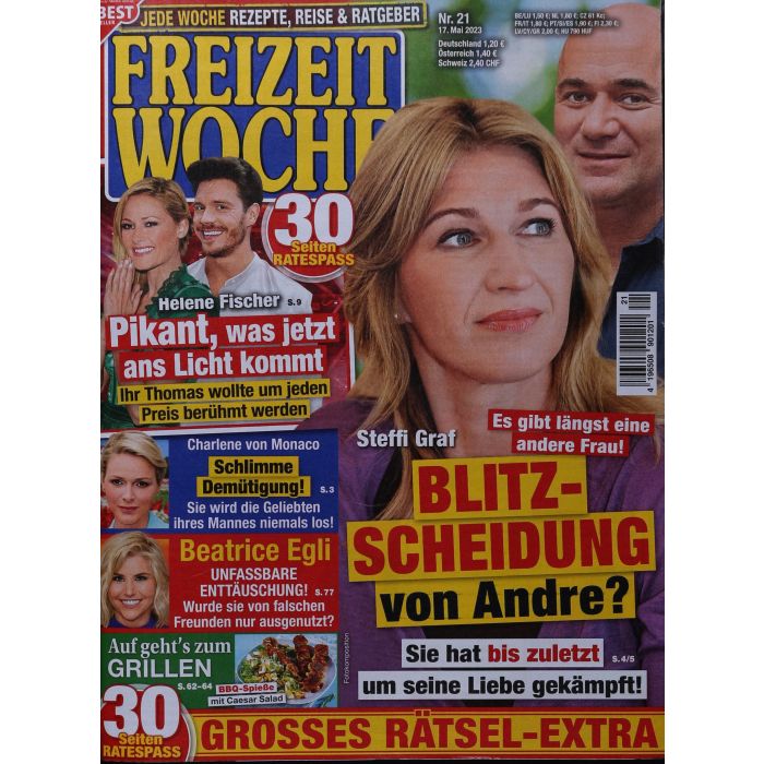 Freizeitwoche 21/2023 "Blitz-Scheidung von André?"