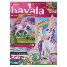 bayala Schleich Magazin 40/2023 "Extra: Regenbogen-Einhorn Dalya"