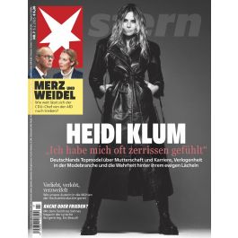 STERN 7/2025 "Heidi Klum / Merz und Weidel"