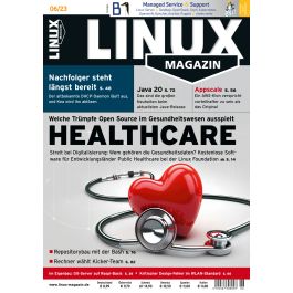 Linux-Magazin 6/2023 "Healthcare"
