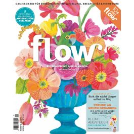 FLOW 74/2023 "Die Glücklichen sind neugierig./Geschenk-Anhänger ...