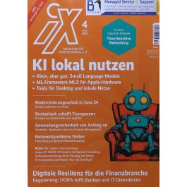 IX MAGAZIN 4/2025 "KI lokal nutzen"
