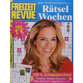 Freizeit Revue Rätsel Woc 81/2024