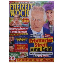 Freizeitwoche 16/2025 "Erbitterter Streit ums Geld"
