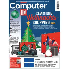 Computer Bild Magazin 24/2023 "Sparen beim Weihnachtsshopping"