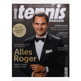 TENNIS MAGAZIN 11/2023 "Alles Roger"