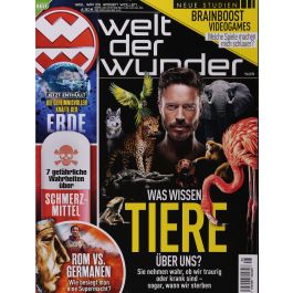 Welt der Wunder 5/2023 "Was wissen Tiere über uns?"