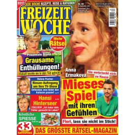 Freizeitwoche 40/2024 "Mieses Spiel mit ihren Gefühlen"