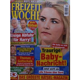 Freizeitwoche 42/2024 "Traurige Baby-Nachricht!"