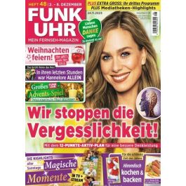 Funk Uhr 48/2023 "Wir stoppen die Vergesslichkeit"