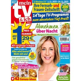 Mein TV & ich Zeitschrift- aktuelle Ausgabe als Einzelheft kaufen